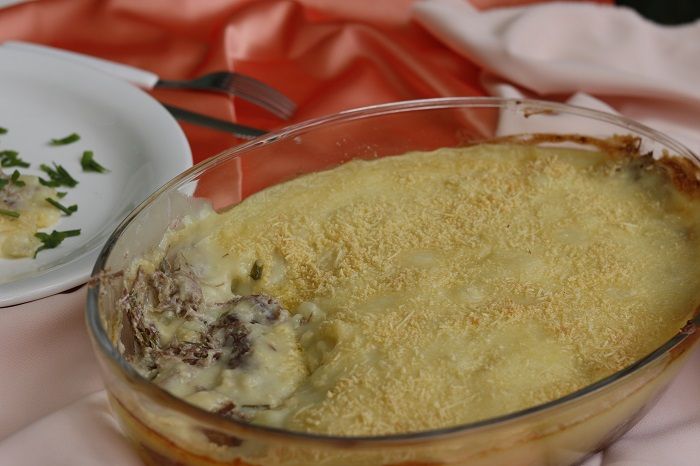 Escondidinho cremoso de Carne de sol - Receita de Vovó