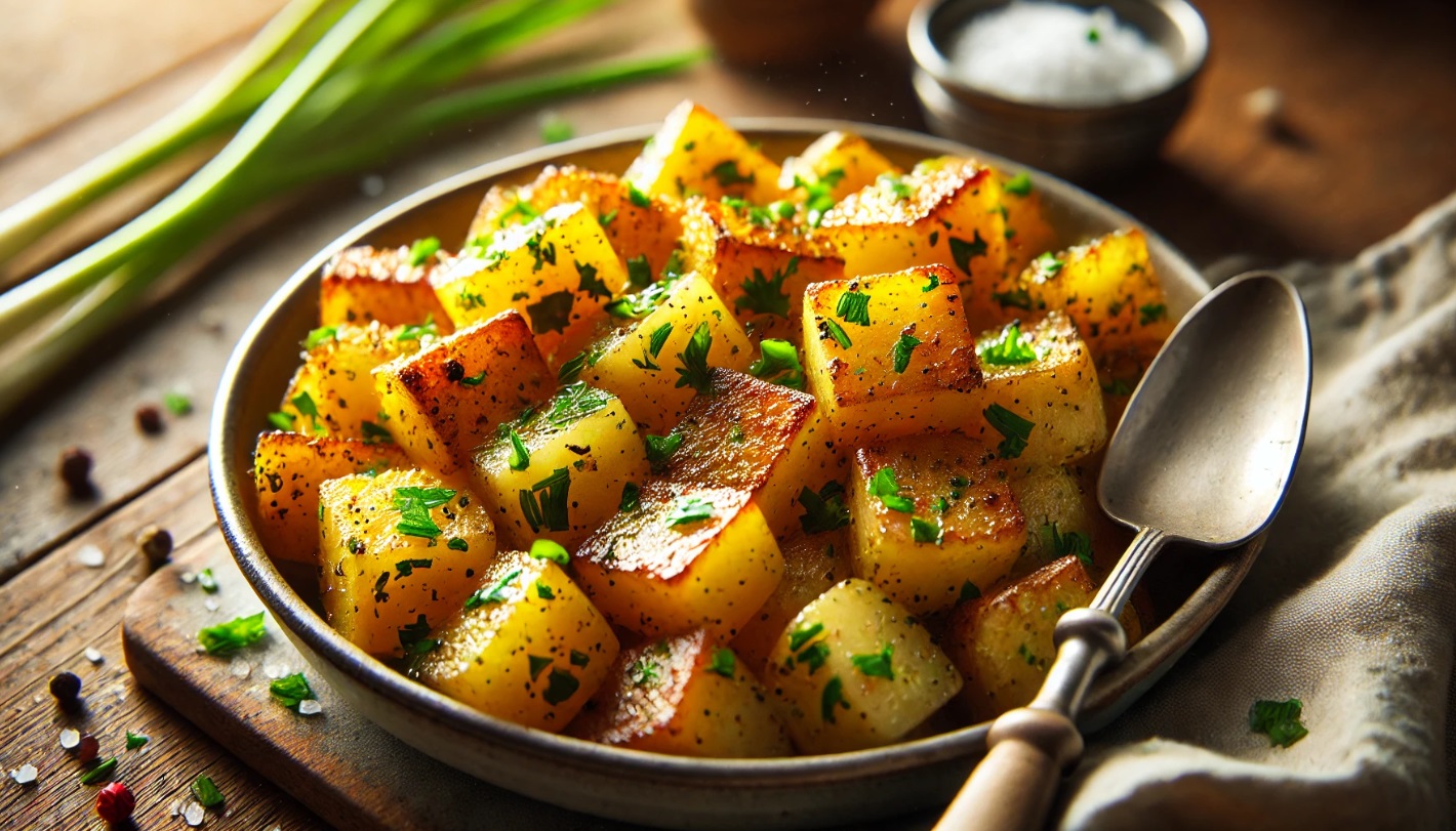Receita de batata sauté simples e saborosa em poucos passos