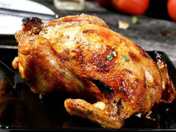 Frango assado - Receita de Vovó