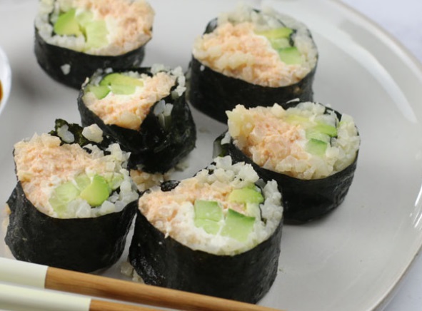 Sushi recheado com Lula - Receita de Vovó