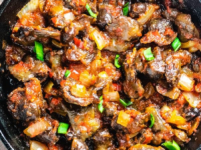 Moela de frango cozida e simples - Receita de Vovó