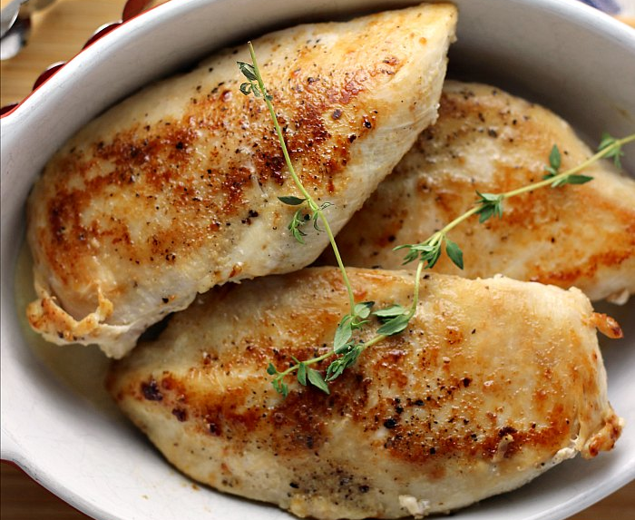 Peito de frango frito simples - Receita de Vovó
