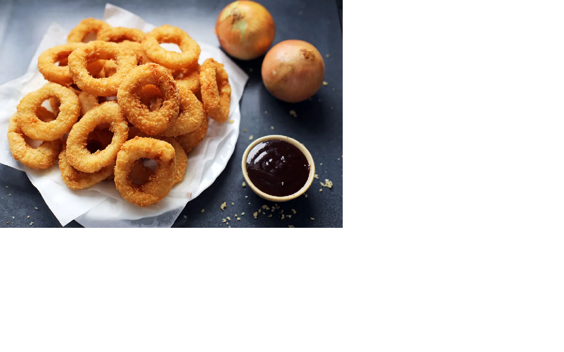 Anéis de cebola empanada - Receita de Vovó