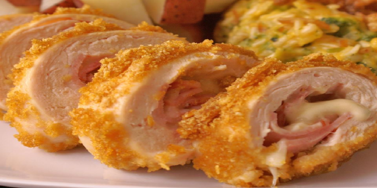 Receita de Filé de frango recheado e empanado - Receita de Vovó