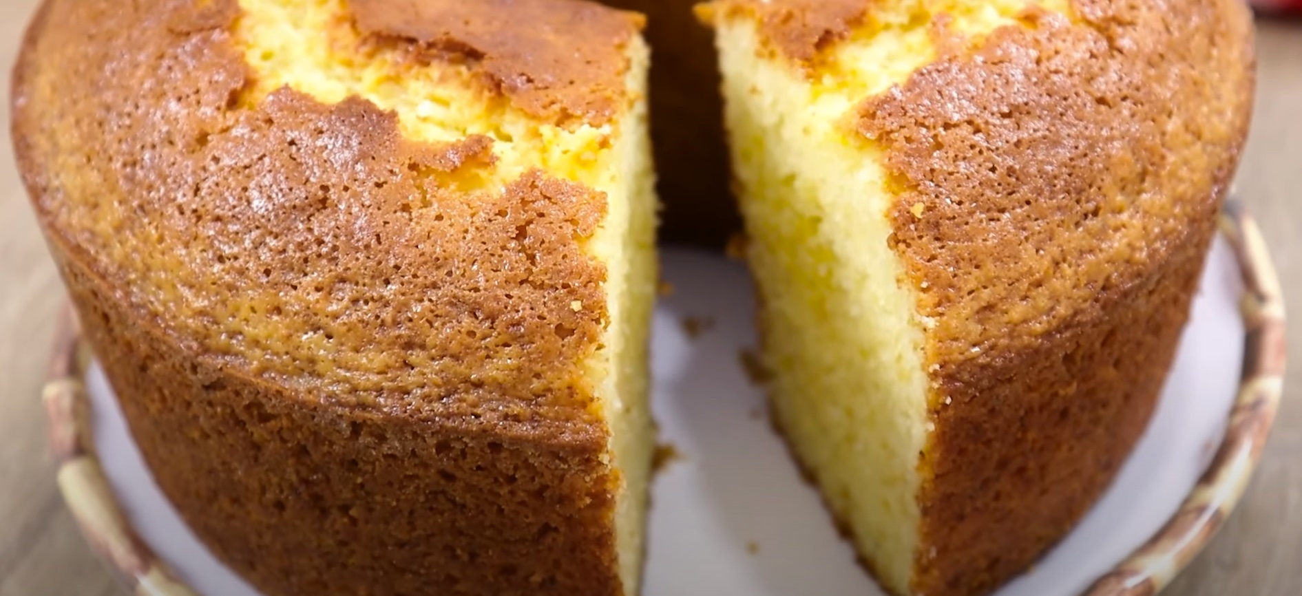 bolo de fubá de liquidificador fofinho