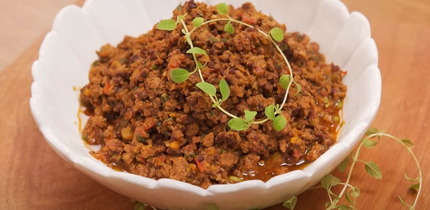 Carne Moída na Manteiga