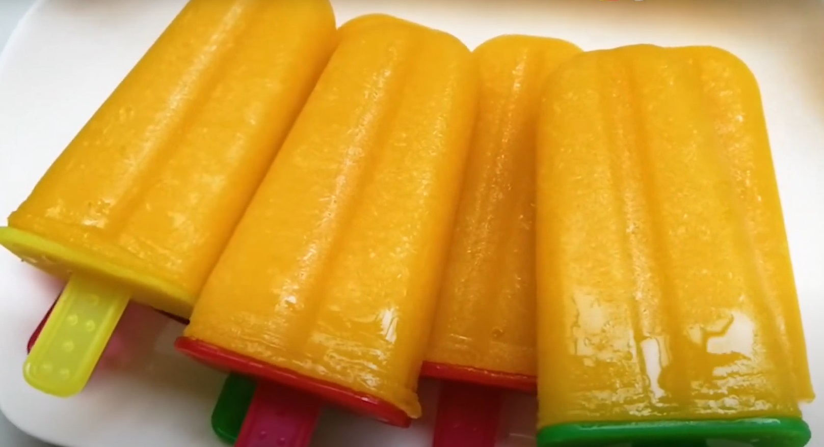 Picolé de manga sem leite receita fácil refrescante e natural